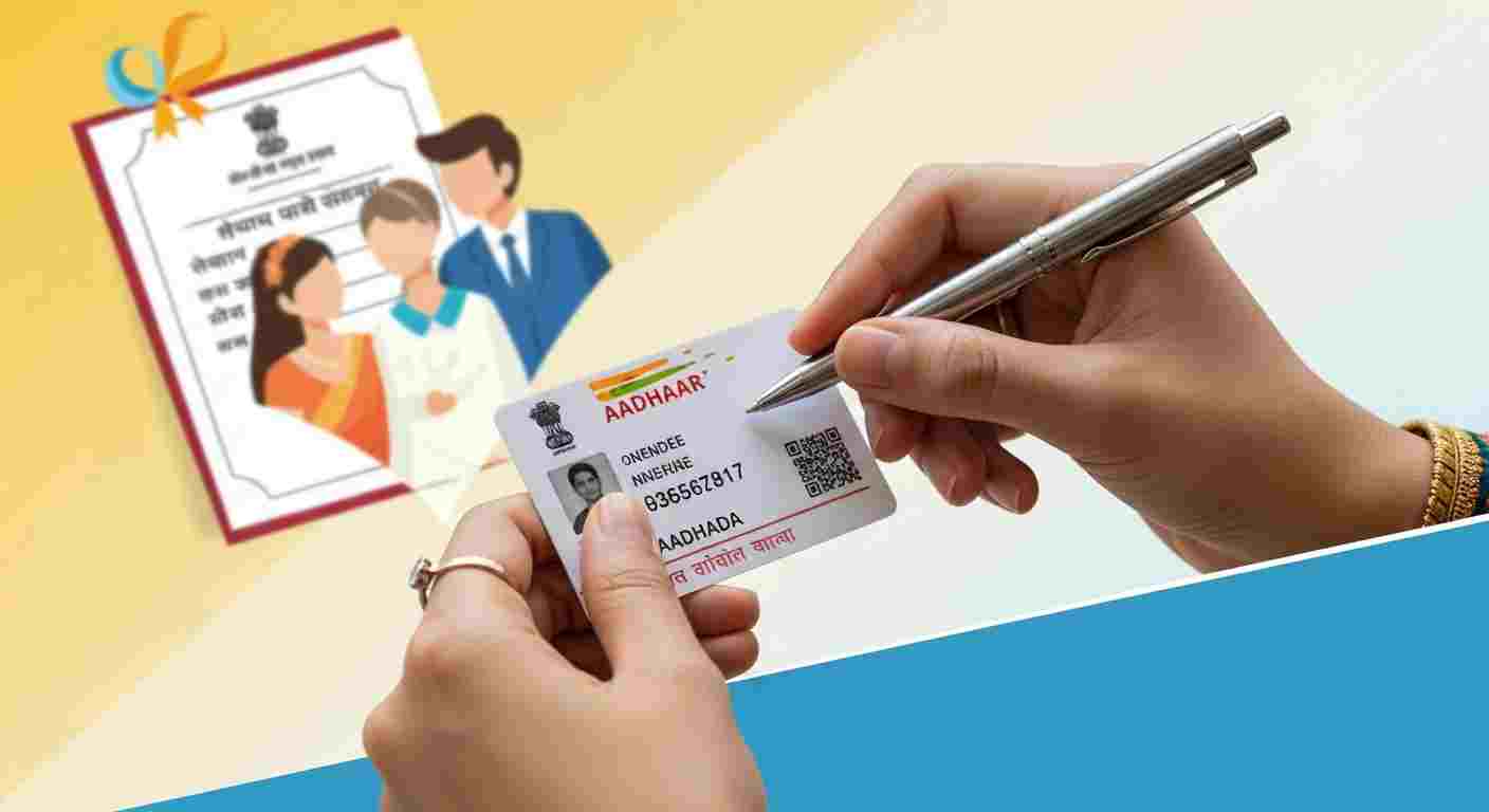 How to change surname in Aadhar card after marriage? Know the easiest method and complete list ...